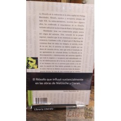 Filosofia de la redención (Antología) Philipp Mainlander Fondo de ...