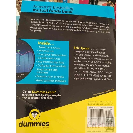 Mutual Funds for Dummies Eric Tyson MBA A Wiley Brand, 7th Edition ...