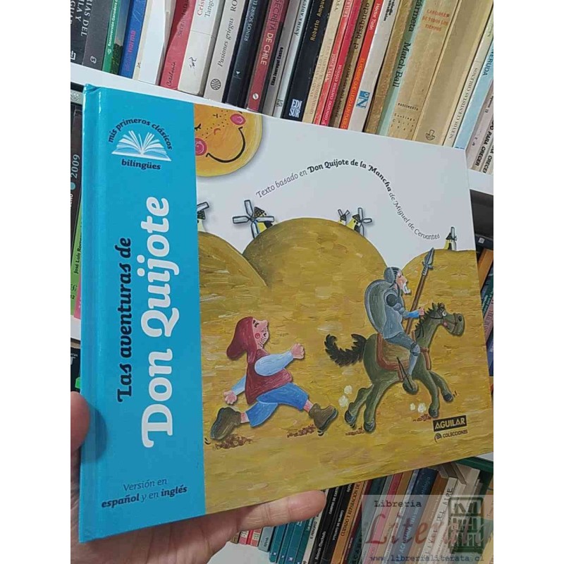Las aventuras de Don Quijote versión en español y en inglés Miguel de ...