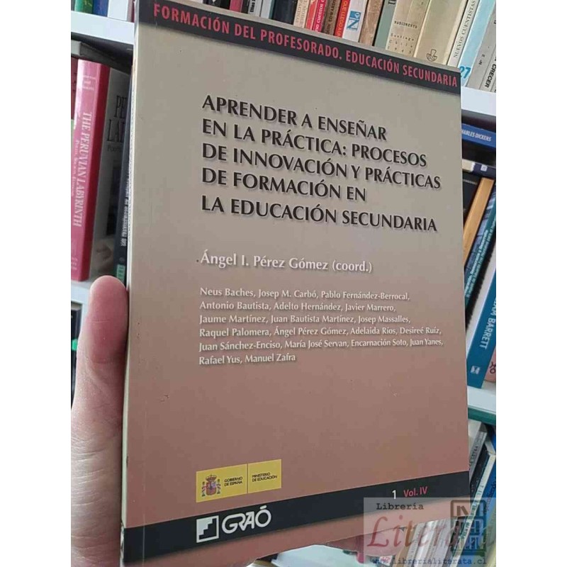 Aprender a enseñar en la práctica: procesos de innovación y prácticas de formación en la ...