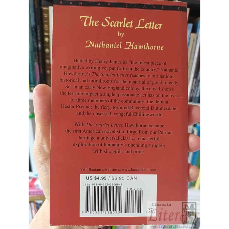 The Scarlet Letter Nathaniel Hawthorne Bantam Classic EN INGLES