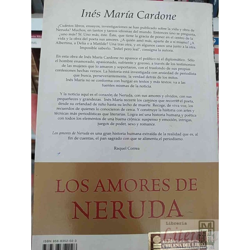 Los amores de Neruda Inés María Cardone Editorial Plaza Janés formato ...