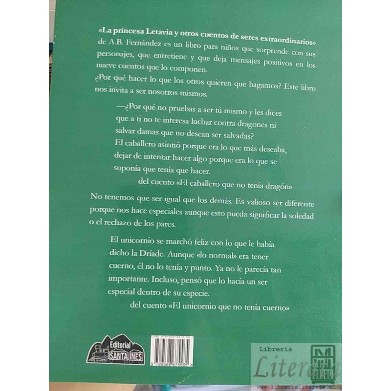 La princesa Letavia y otros cuentos de seres extraordinarios A B ...