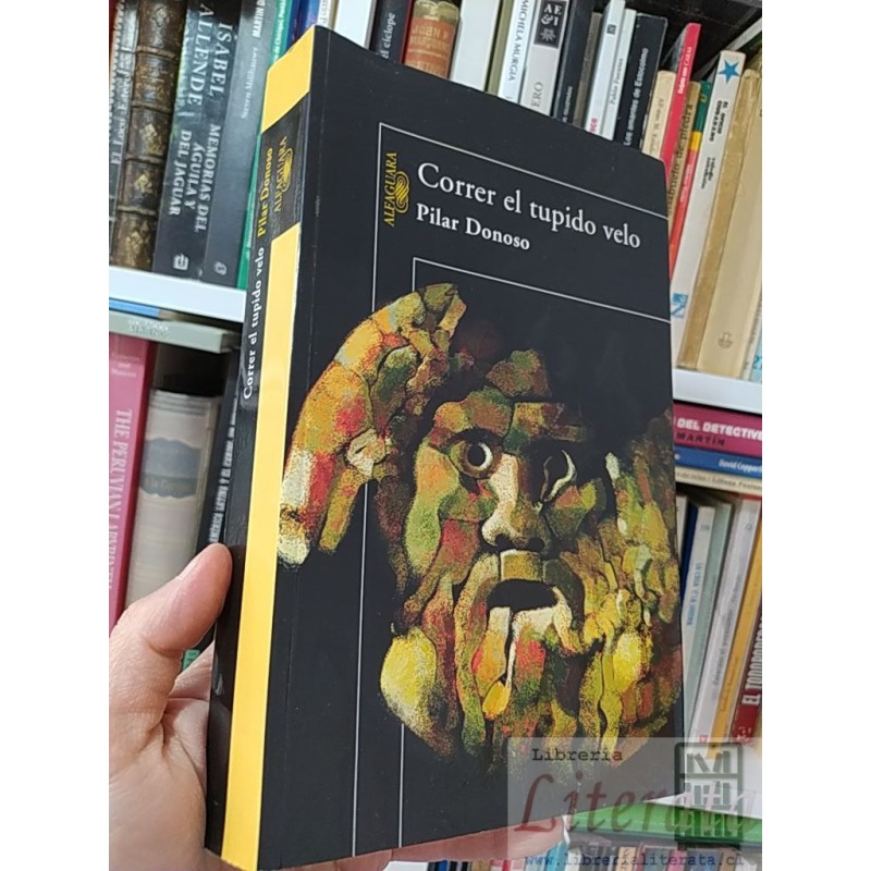 Correr el tupido velo Pilar Donoso Alfaguara formato grande 441 páginas