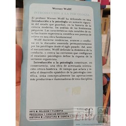 Introducción a la Psicología Werner Wolff Fondo de Cultura Económica ...